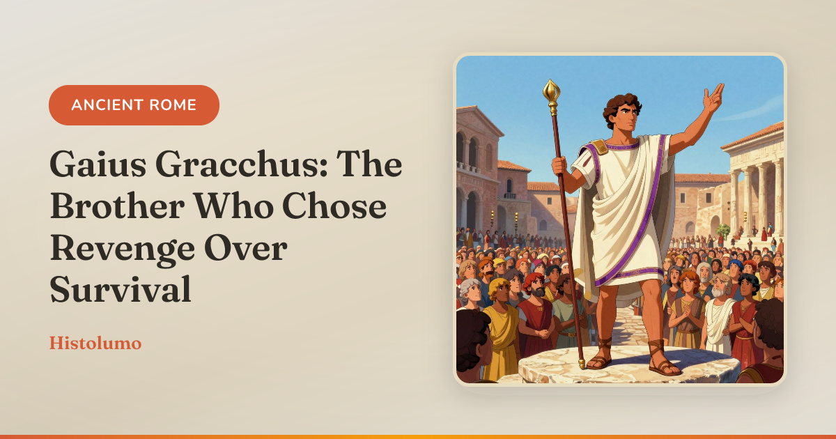 Gaius Gracchus: The Brother Who Chose Revenge Over Survival | Histolumo ...
