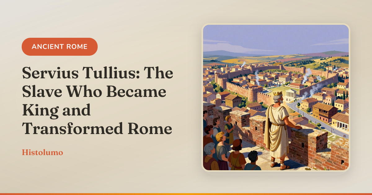 Servius Tullius: The Slave Who Became King and Transformed Rome ...